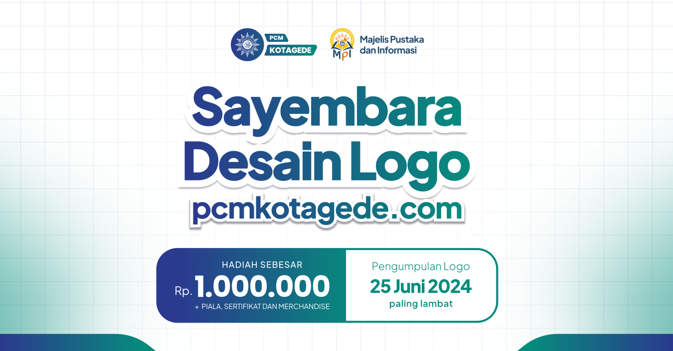Sayembara Desain Logo website pcmkotagede.com - PCM Kotagede
